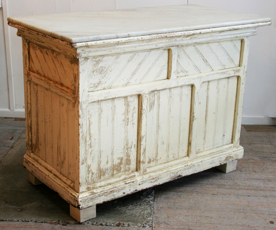 Spanish Marble Topped Counter | Haunt - Antiques for the Modern Interior