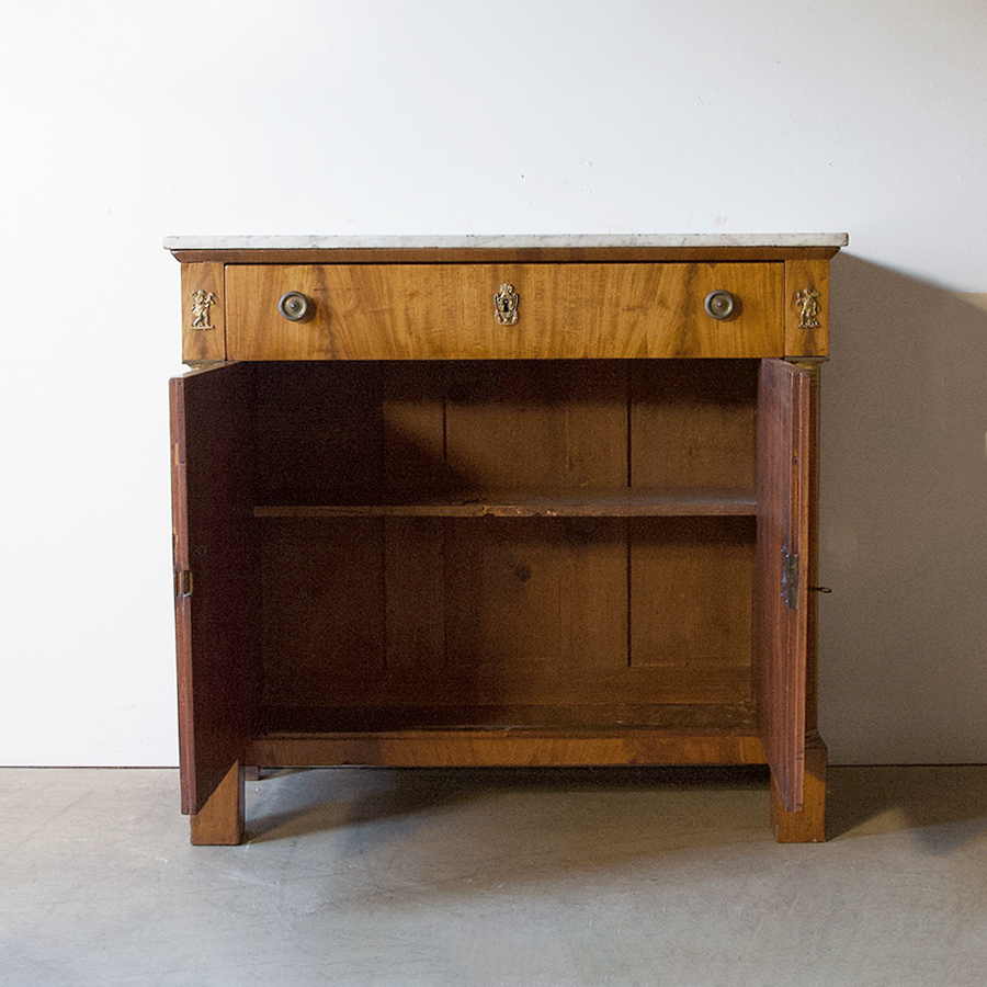 French 19th Century Narrow Empire Sideboard | Haunt - Antiques for the ...