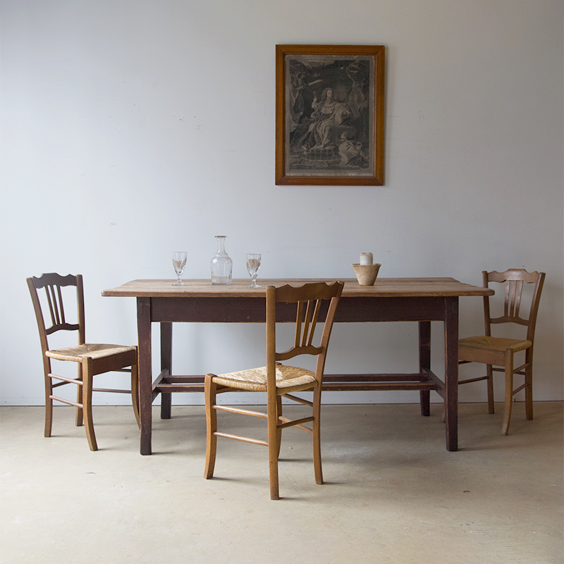 French, Stretcher Base, Farmhouse Table | Haunt - Antiques for the ...