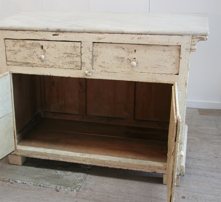 Spanish Marble Topped Counter | Haunt - Antiques for the Modern Interior