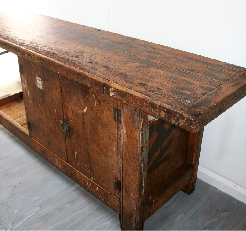French Rustic Workbench | Haunt - Antiques for the Modern Interior
