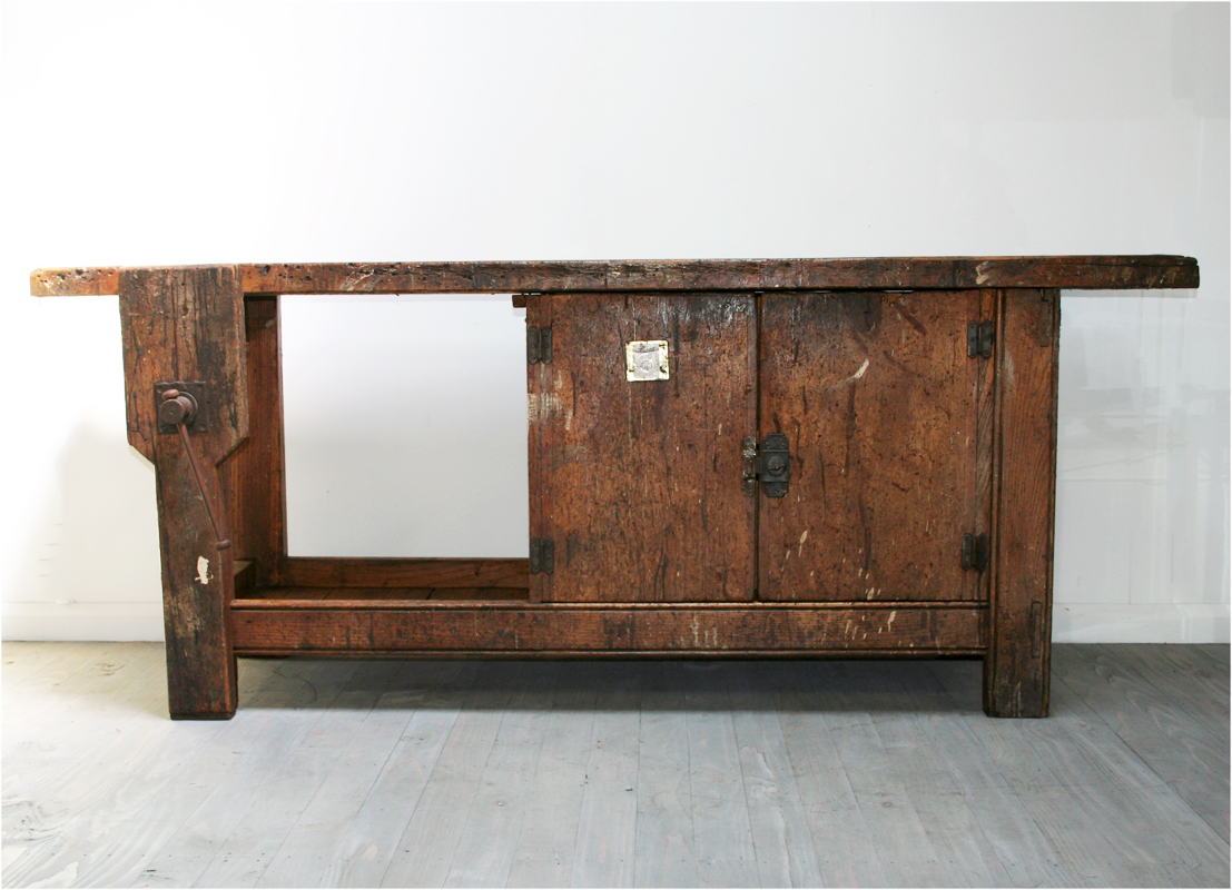 French Rustic Workbench | Haunt - Antiques for the Modern Interior